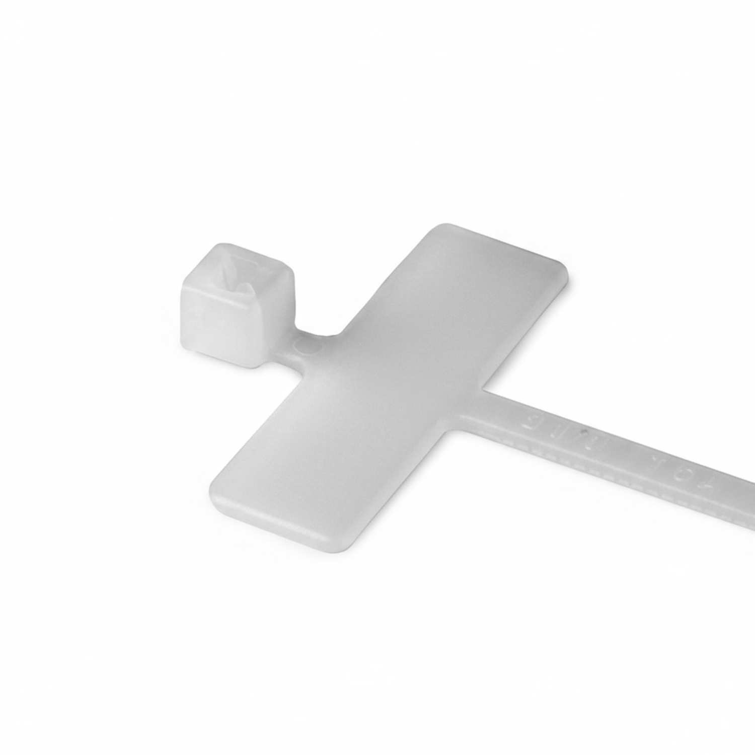 4 in 18lb Natural Marker ID Cable Ties – Horizontal | Cable Ties Unlimited