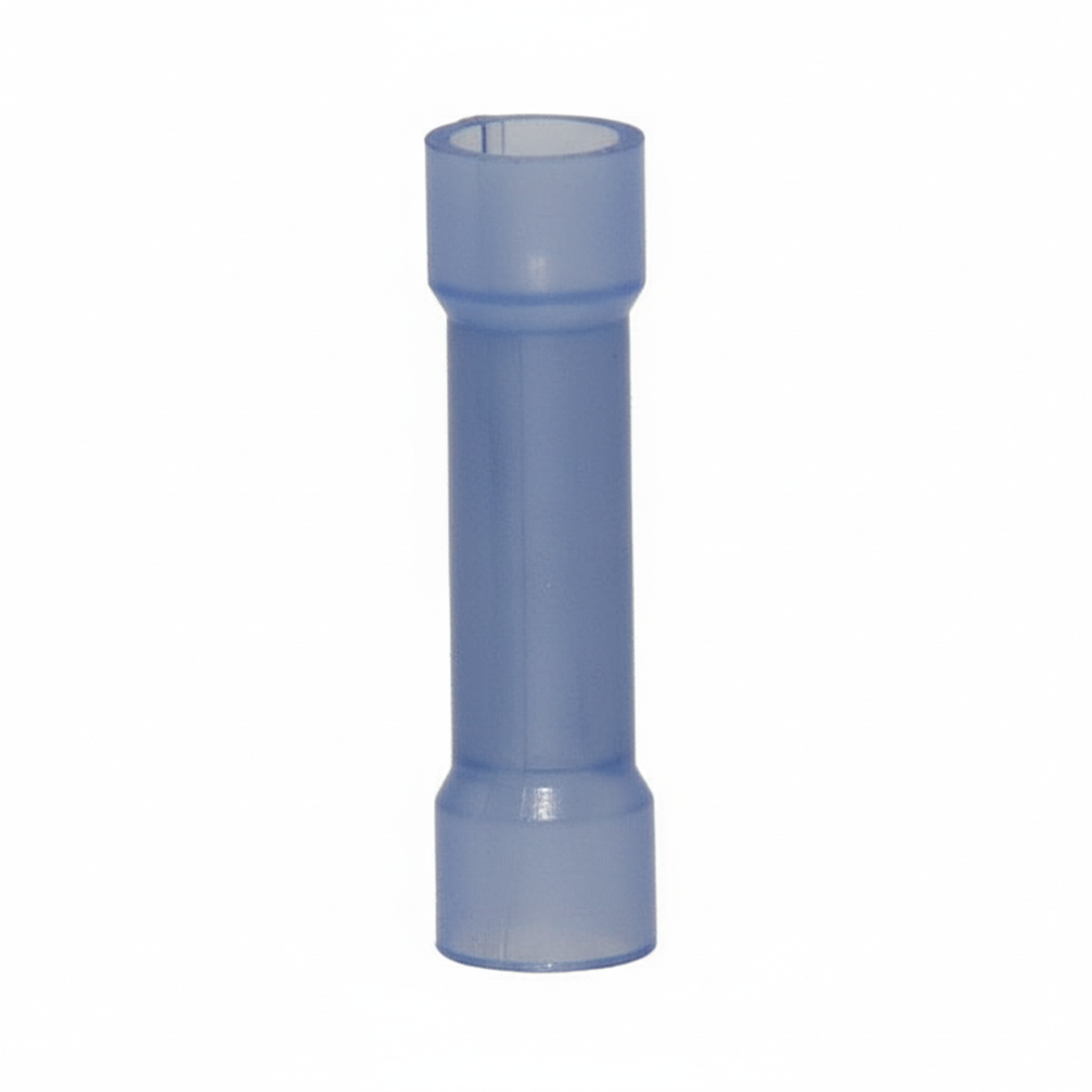 16-14 AWG Blue Nylon Insulated Butted Seam Straight Butt Con | Cable ...