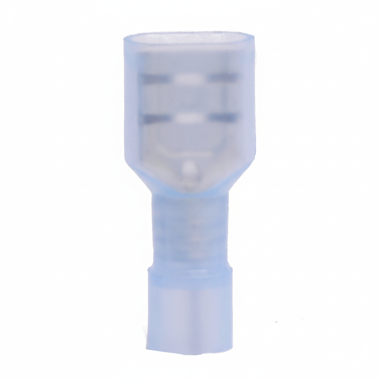 16-14 AWG Blue Nylon Insulated Butted Seam Straight Butt Connectors ...