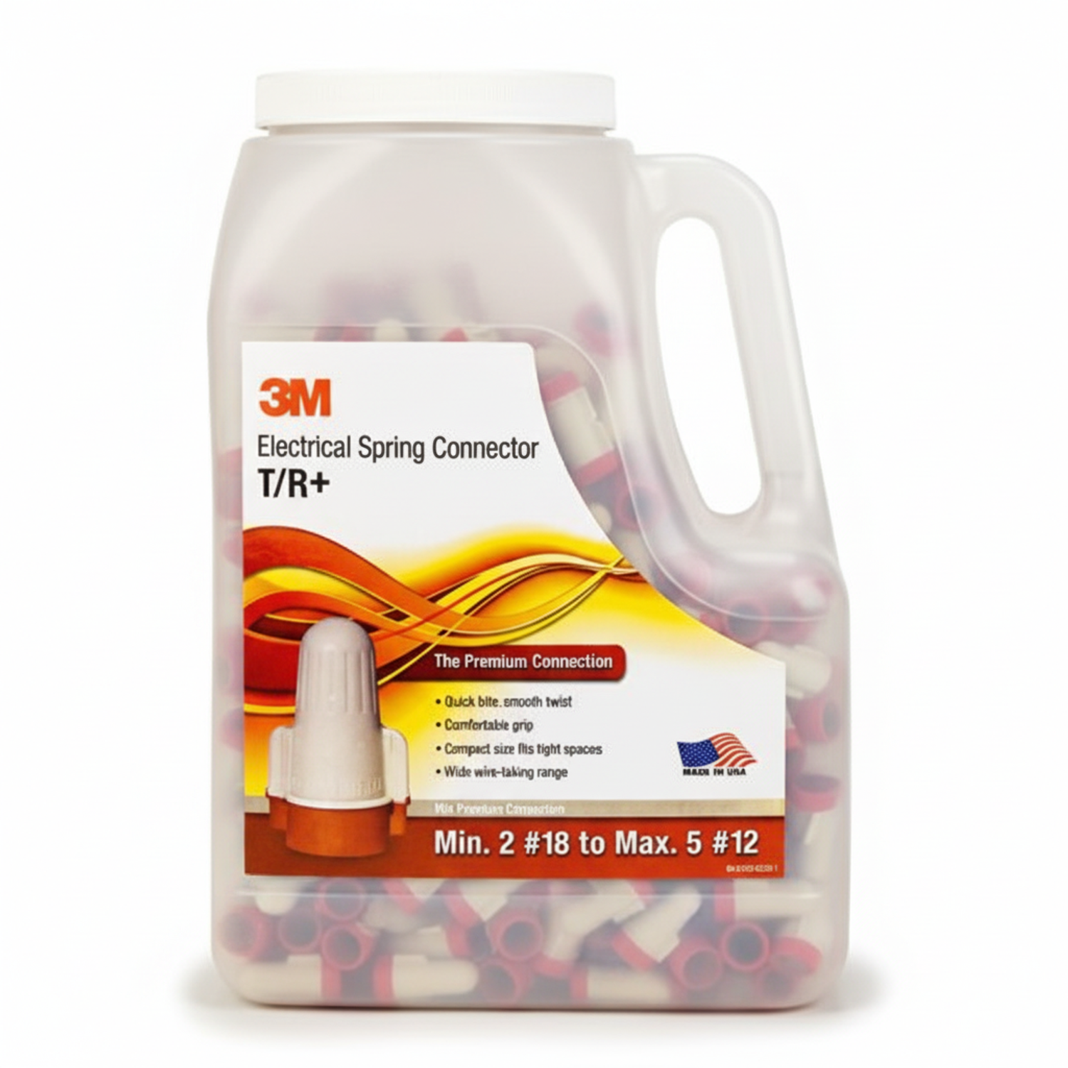 3M Tan Red Wire Nuts | 3M Wire Nuts - Cable Ties Unlimited