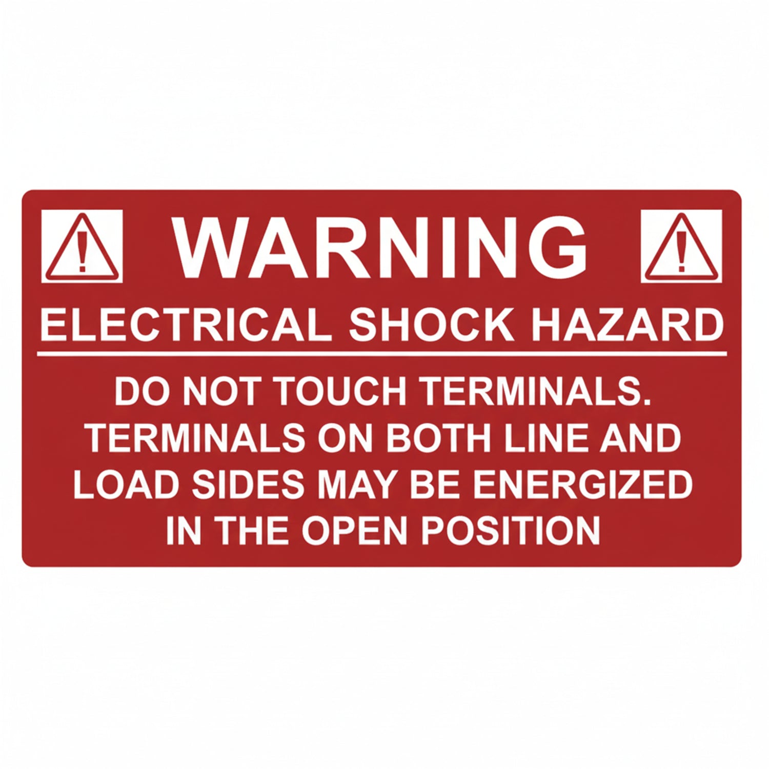 HellermannTyton 596-00233 Solar Label, WARNING ELECTRICAL SH | Cable ...