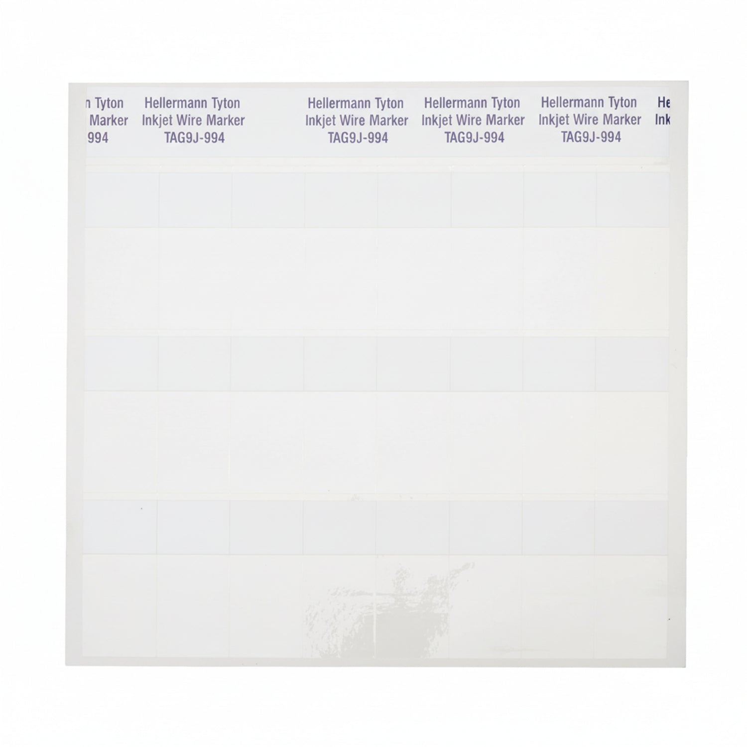HellermannTyton TAG9J-994 Ink Jet Label, Self-Laminating, 1. | Cable ...