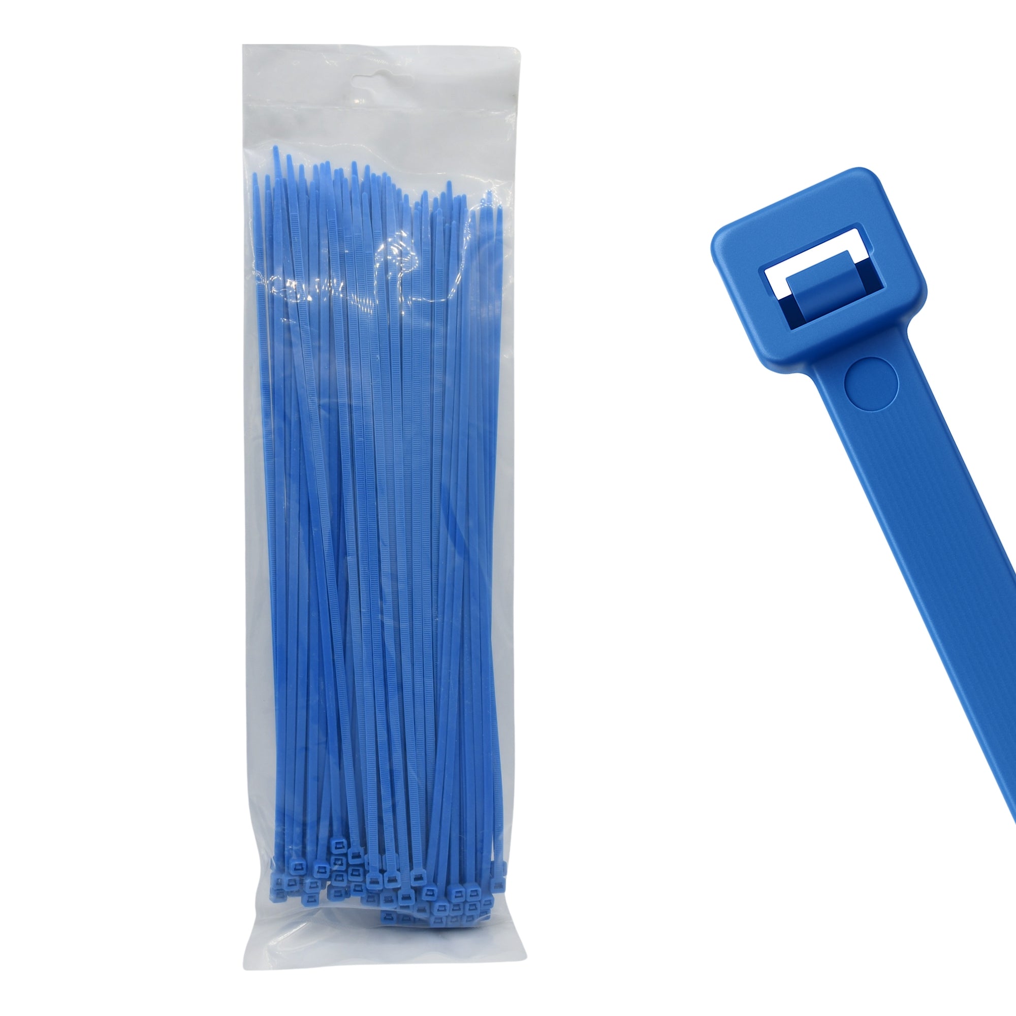 14" 120lb Blue Cable Ties / Zip Ties 100/bag Part # C14-120- | Cable ...