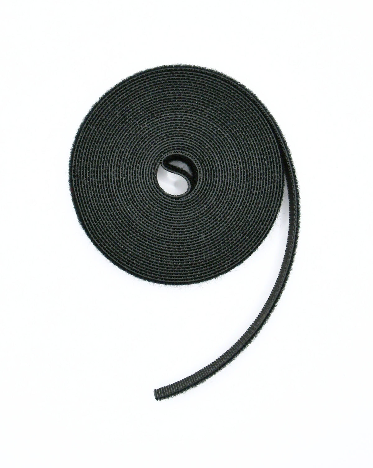 Grizzly Supply 1/2” Black Hook and Loop Continuous Roll 15ft/roll ...