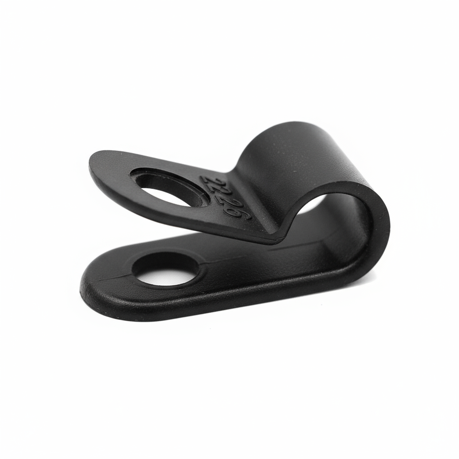 1/4" Black Heavy Duty Cable Clamp 1/2" wide, 100/bag, CC5-1/ | Cable ...