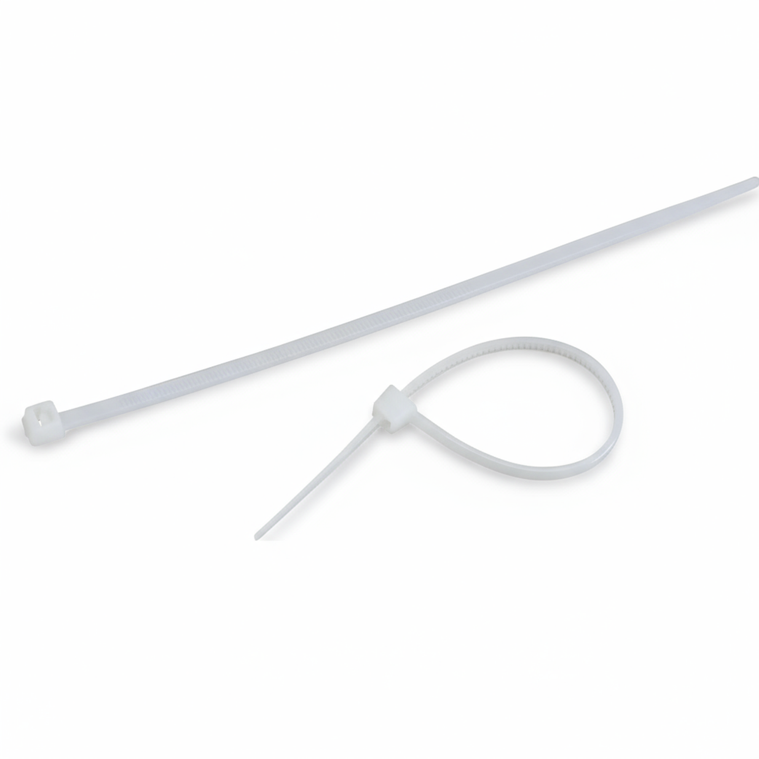 4" 18lb Natural Cable Tie 1000/bag | Cable Ties Unlimited