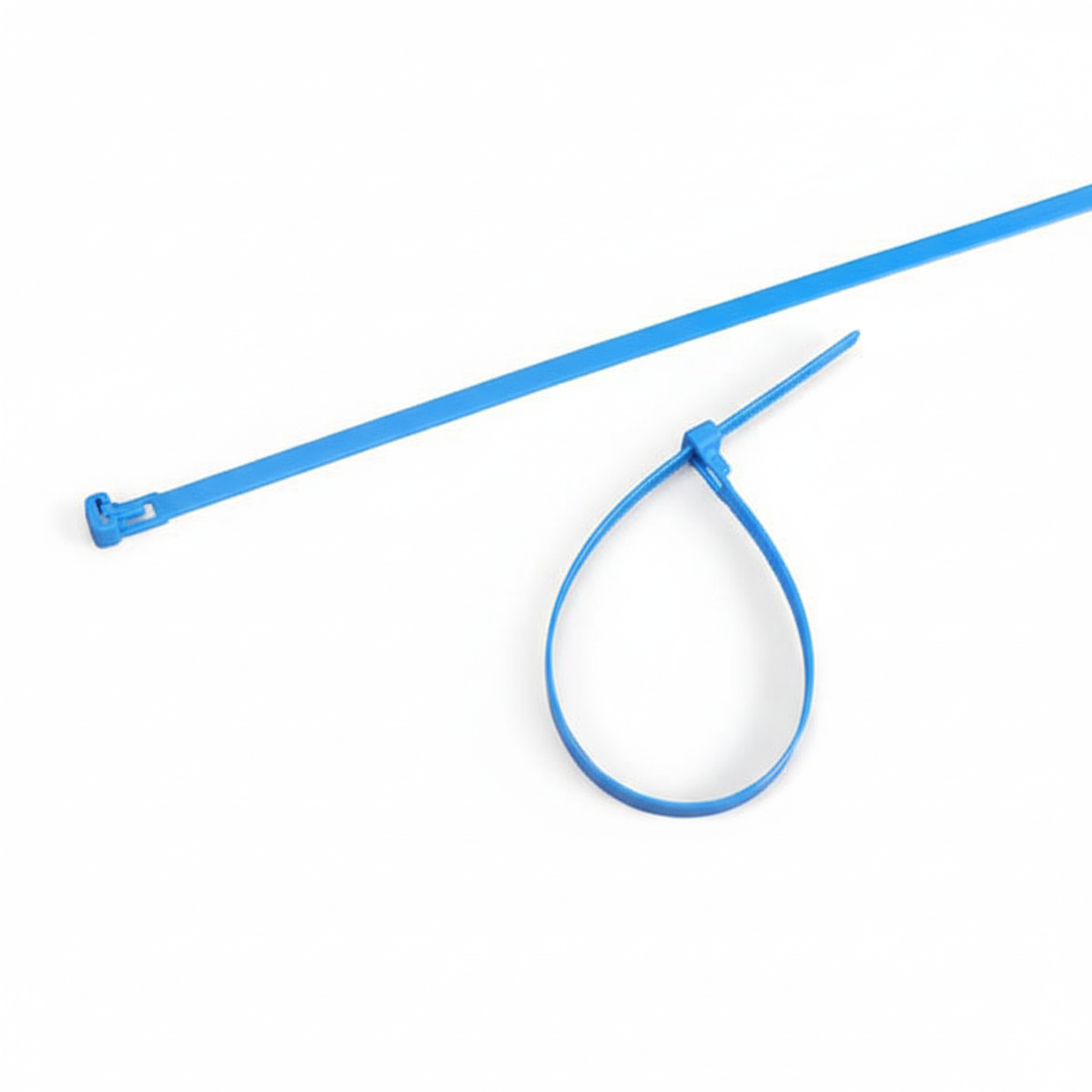 12" 50lb Blue Releasable Cable Tie 25/bag | Cable Ties Unlimited