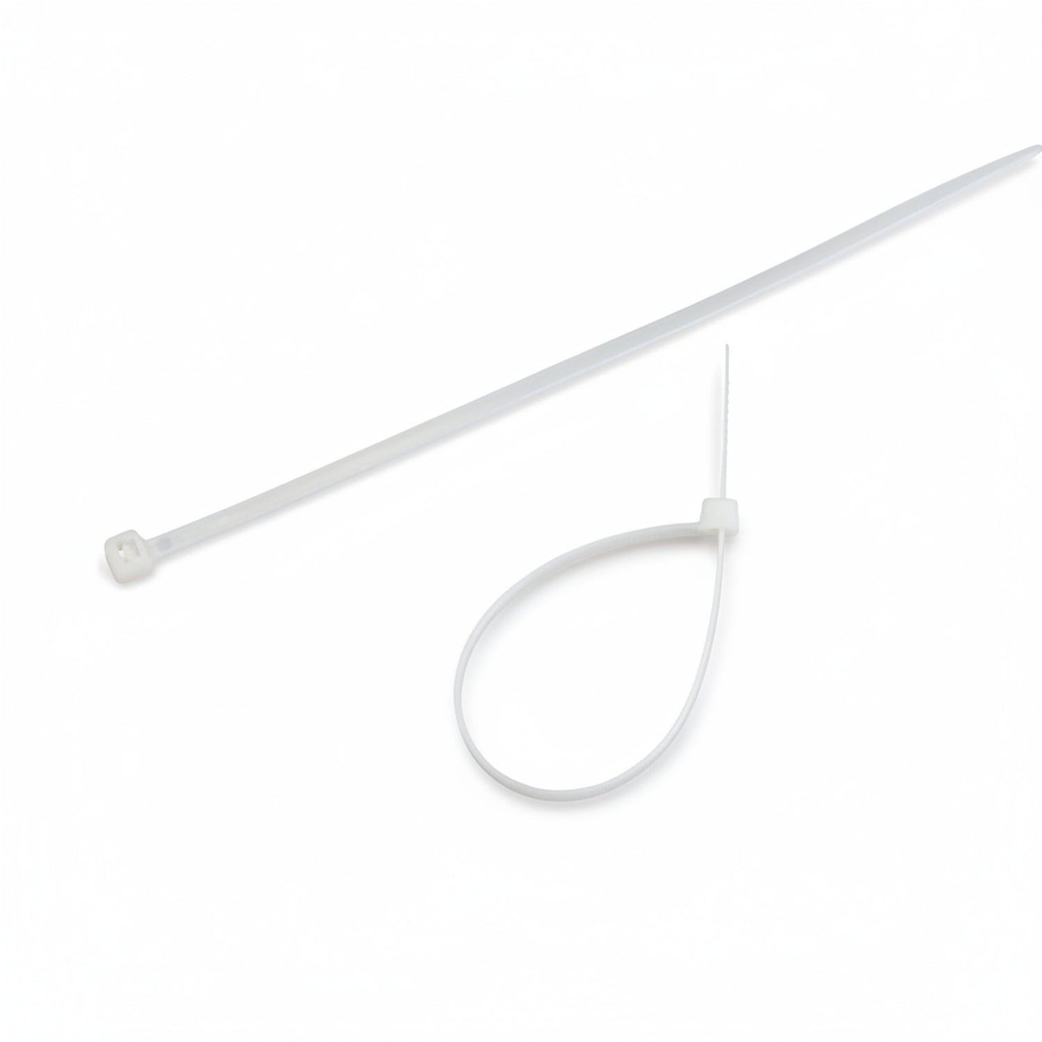 8" 40lb Natural Cable Tie 100/bag | Cable Ties Unlimited