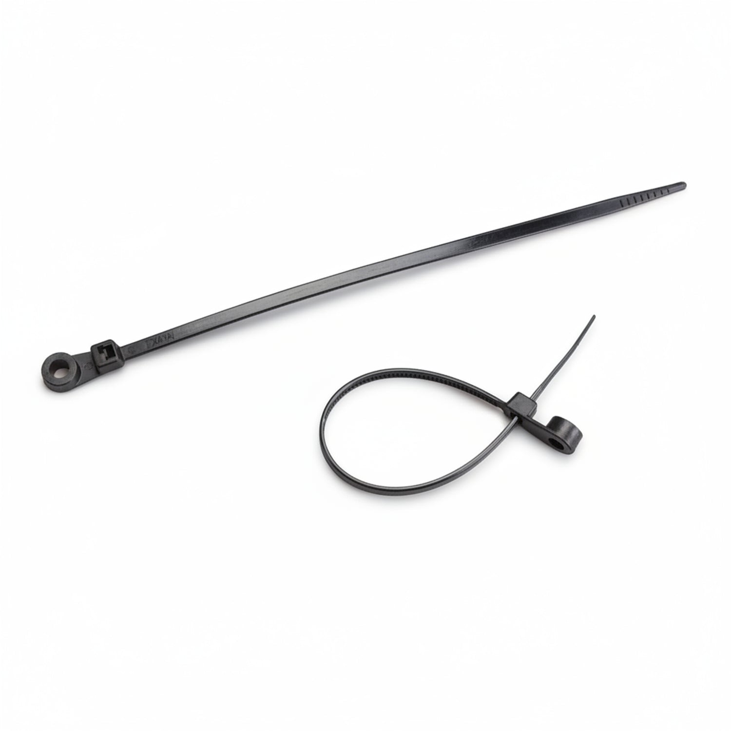 6" 40lb BlackUV Screw Mount Cable Tie 100/bag – Cable Ties Unlimited