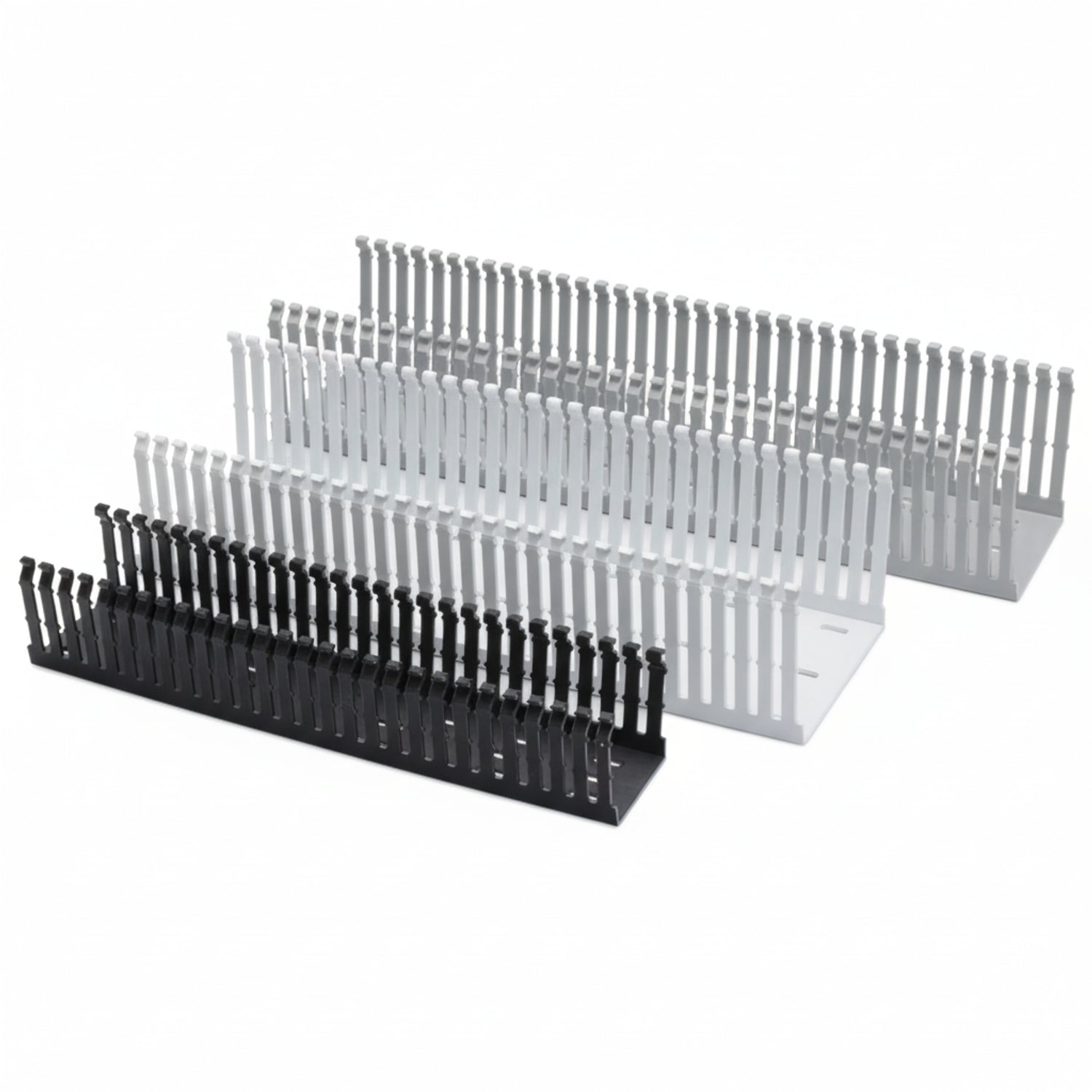 HellermannTyton 181-00615 High Density Slotted Wall Wiring D | Cable ...