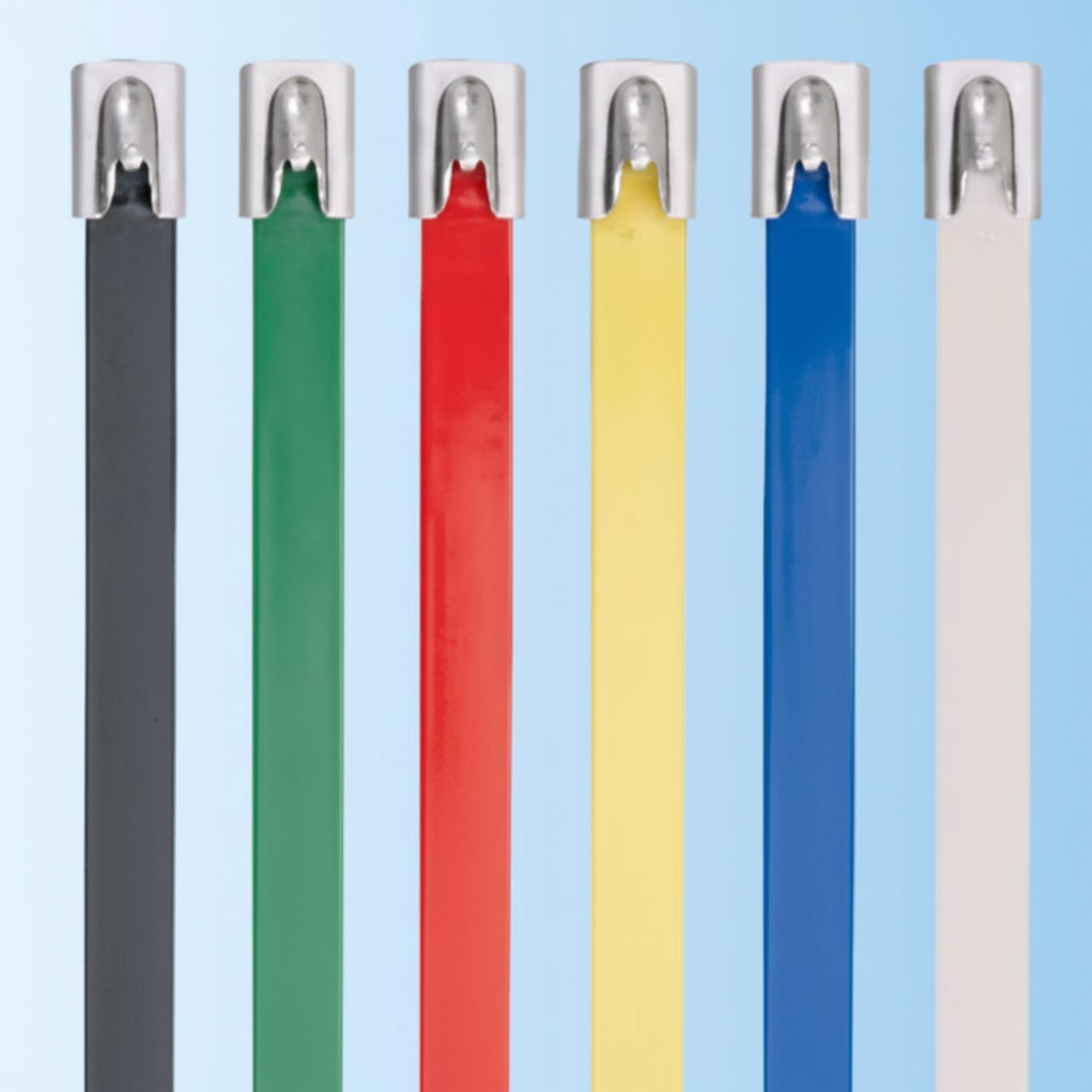 Panduit Pan-Steel® Self-Locking 316 Polyester Coated Stainle | Cable ...