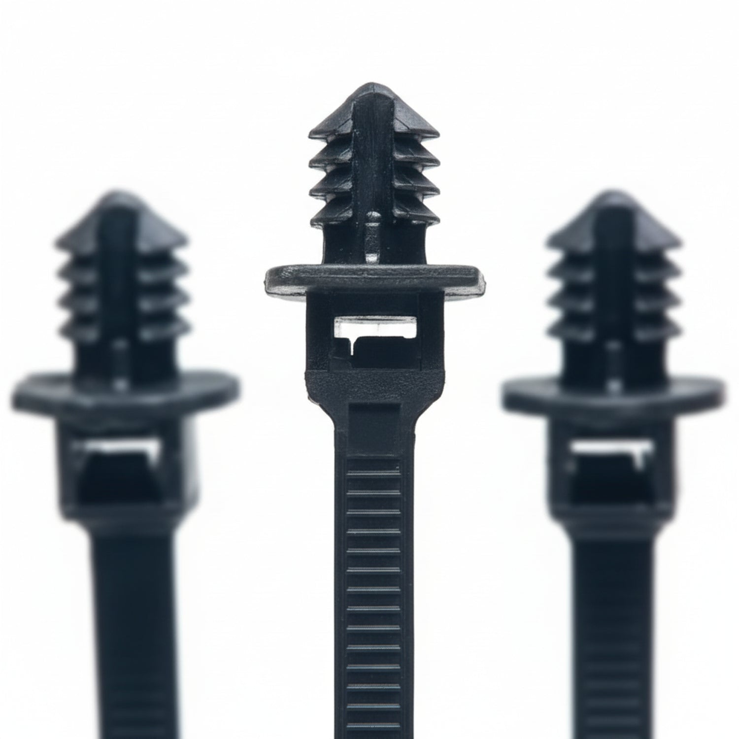 Fir Tree Push-Mount Cable Ties – UV Black 50lb | Cable Ties Unlimited