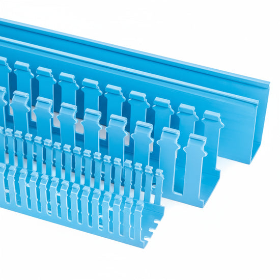 HellermannTyton 181-44024 Slotted Wall Wiring Duct, 4" X 4", Non-Adhes – Cable Ties Unlimited