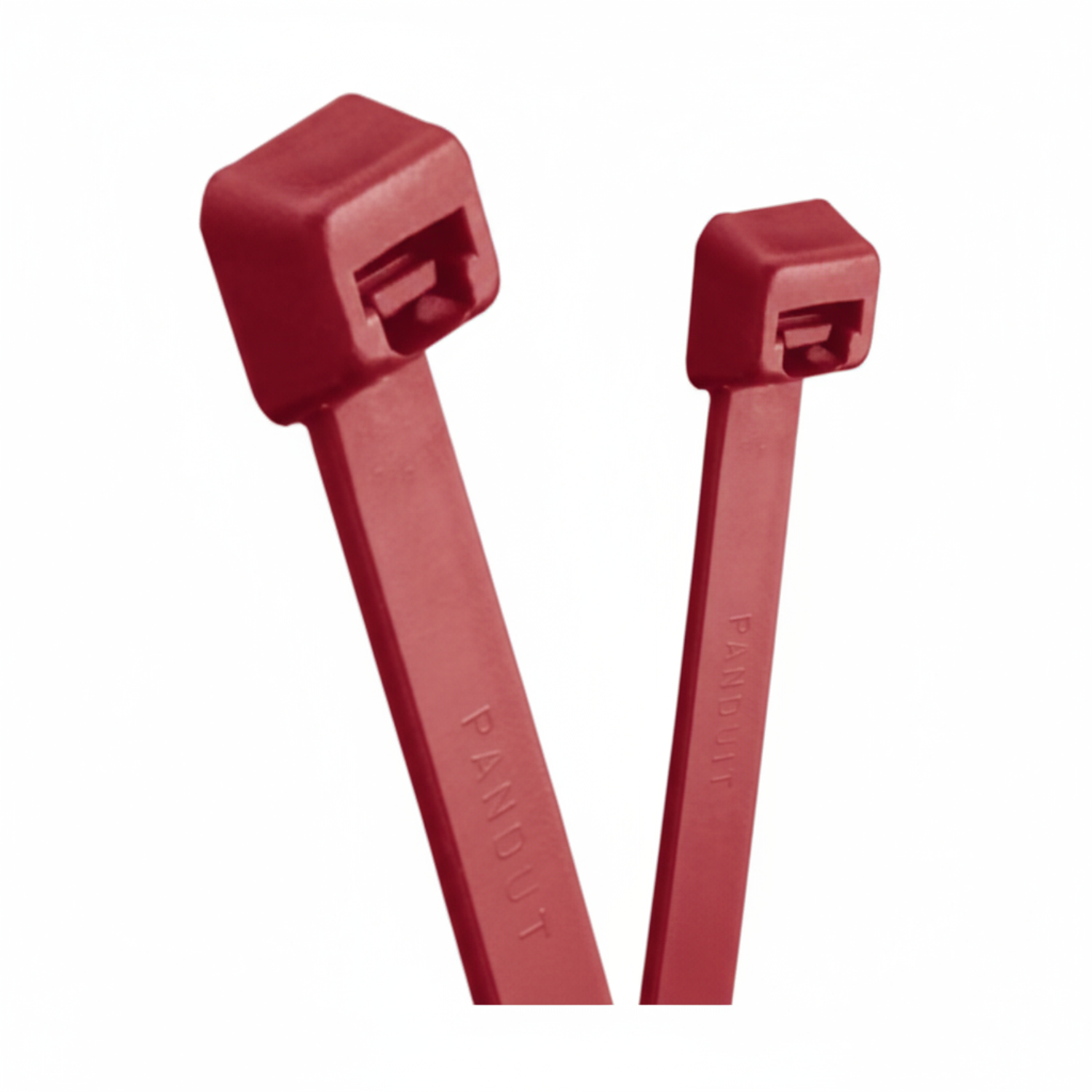 Panduit 4" 18lb. Maroon Halar Pan-Ty® Locking Cable Ties / Z | Cable ...