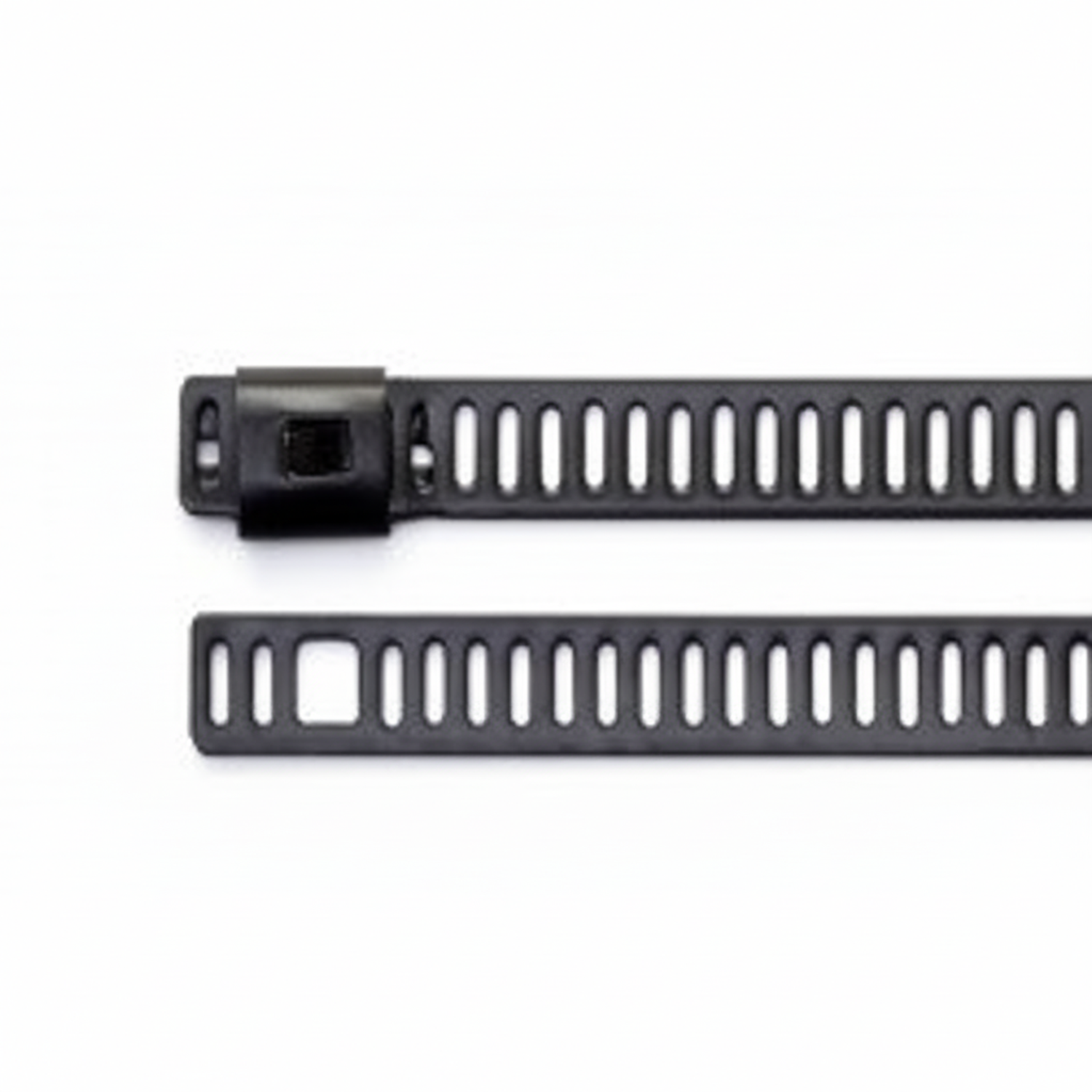 10" 150lb Black Polyester Coated 316 Stainless Steel Ladder | Cable ...