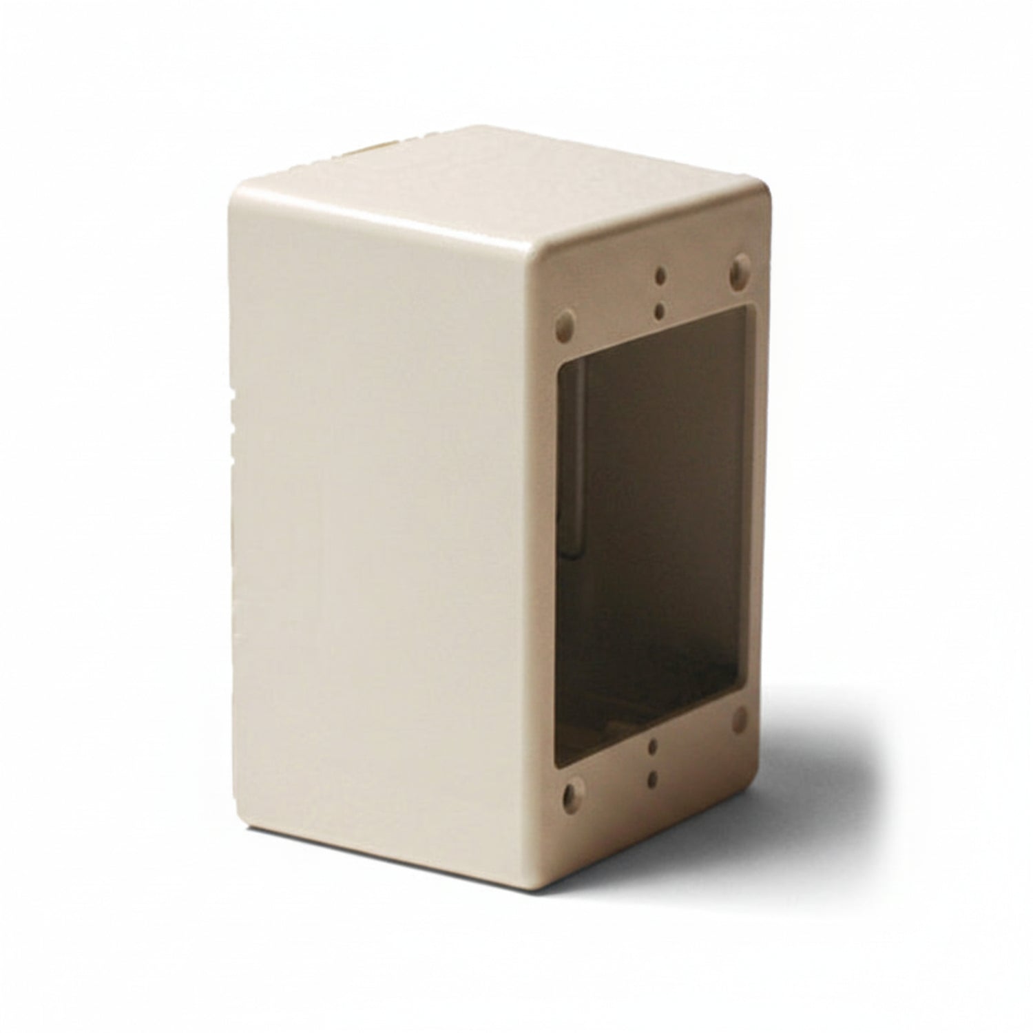 HellermannTyton TSRFW-JB3 Single Gang Junction Box, 2.77" Deep, PVC, O ...