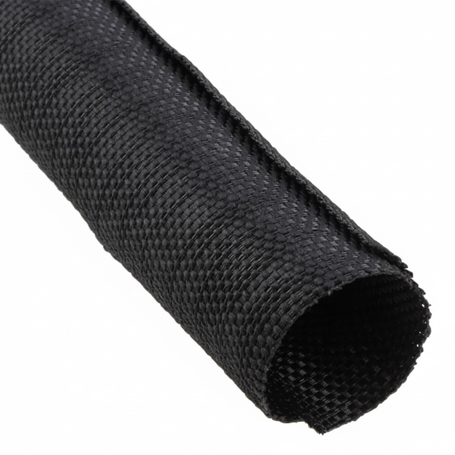 1/2” Black Techflex F6 Woven Wrap Woven Braided Sleeving 75f | Cable ...