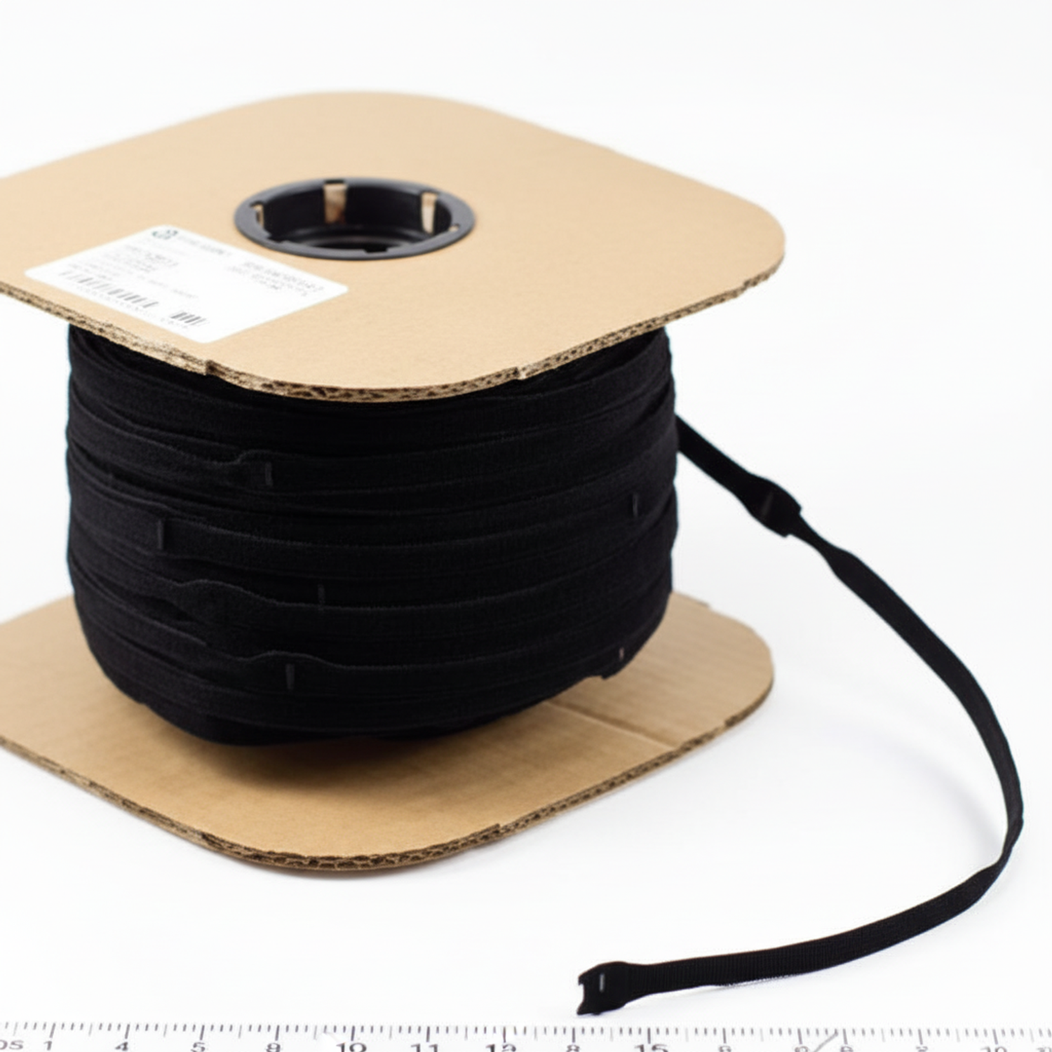 18" x 3/4" Velcro® Brand One Wrap® Straps Black 400/Spool | Cable Ties ...