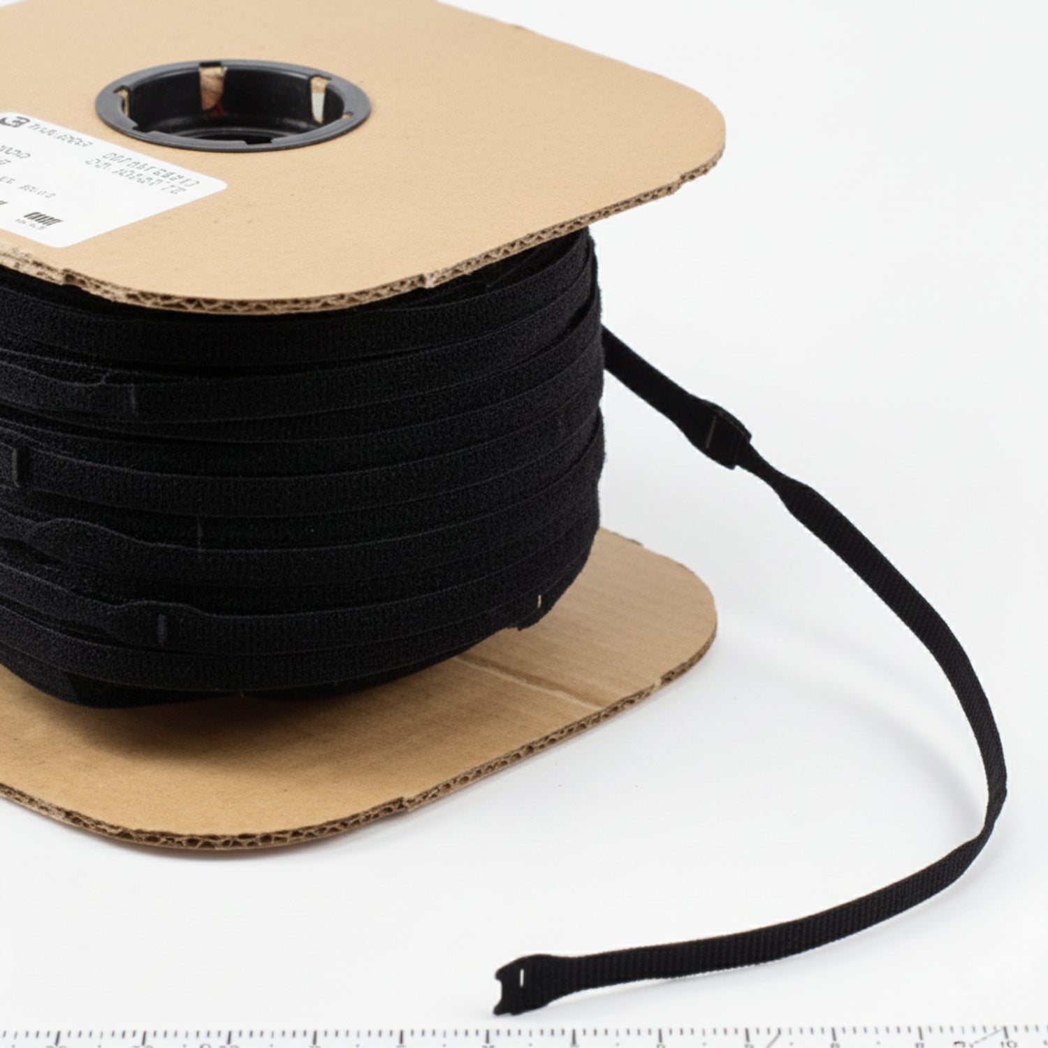 6" x 3/4" Velcro® Brand One Wrap® Straps Black 1,200/Spool | Cable Ties ...