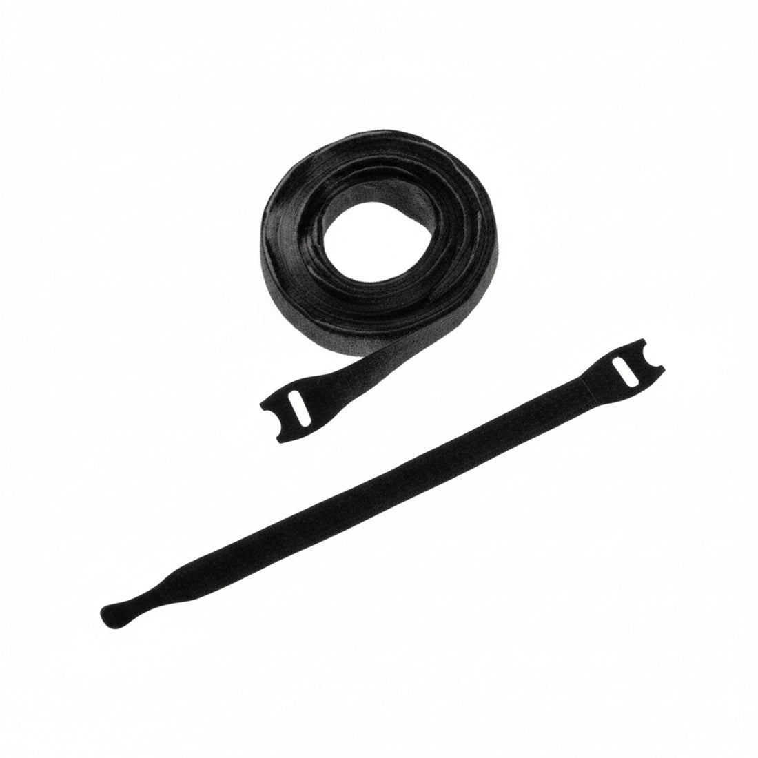 8 in x 3/4 in Velcro® One‑Wrap® Black Straps – Reusable | Cable Ties ...